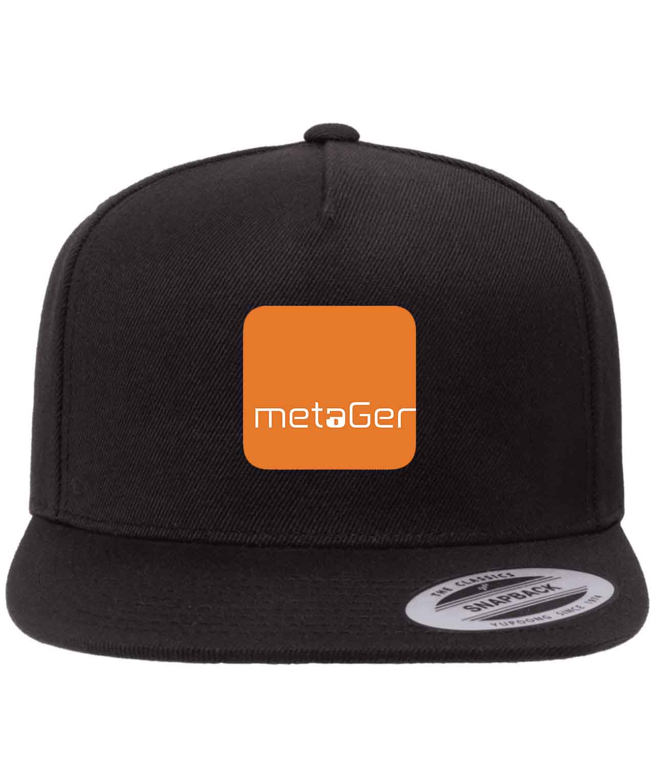 MetaGer Thumbnail Logo Symbol Emblem Customized Design on Wool 5-Panel ...