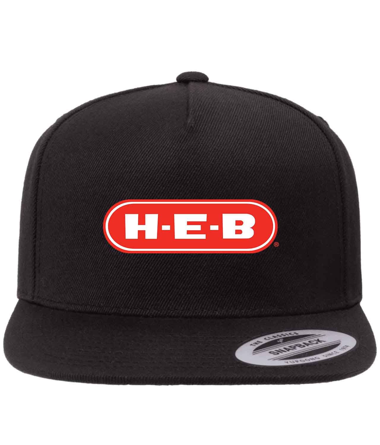 HEB Grocery Logo Symbol Emblem Customized Design on Wool 5-Panel Cap ...