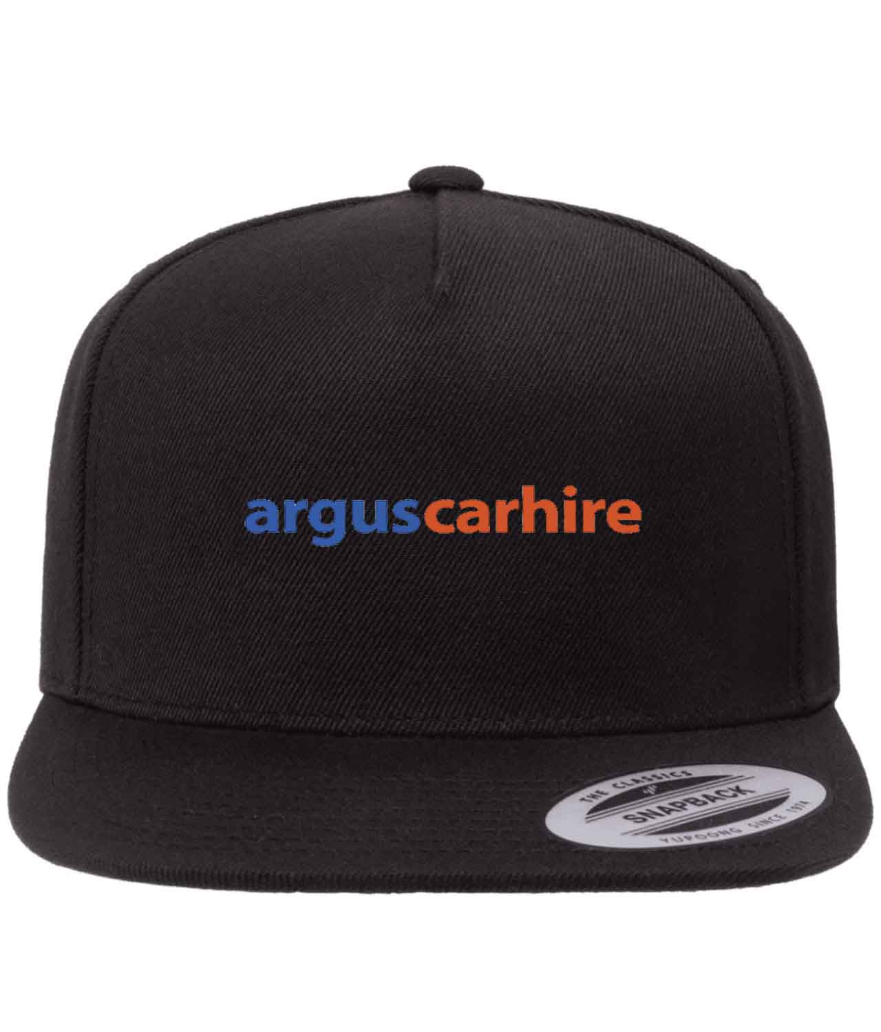 Argus Car Hire Logo Symbol Emblem Customized Design on Wool 5-Panel Cap ...