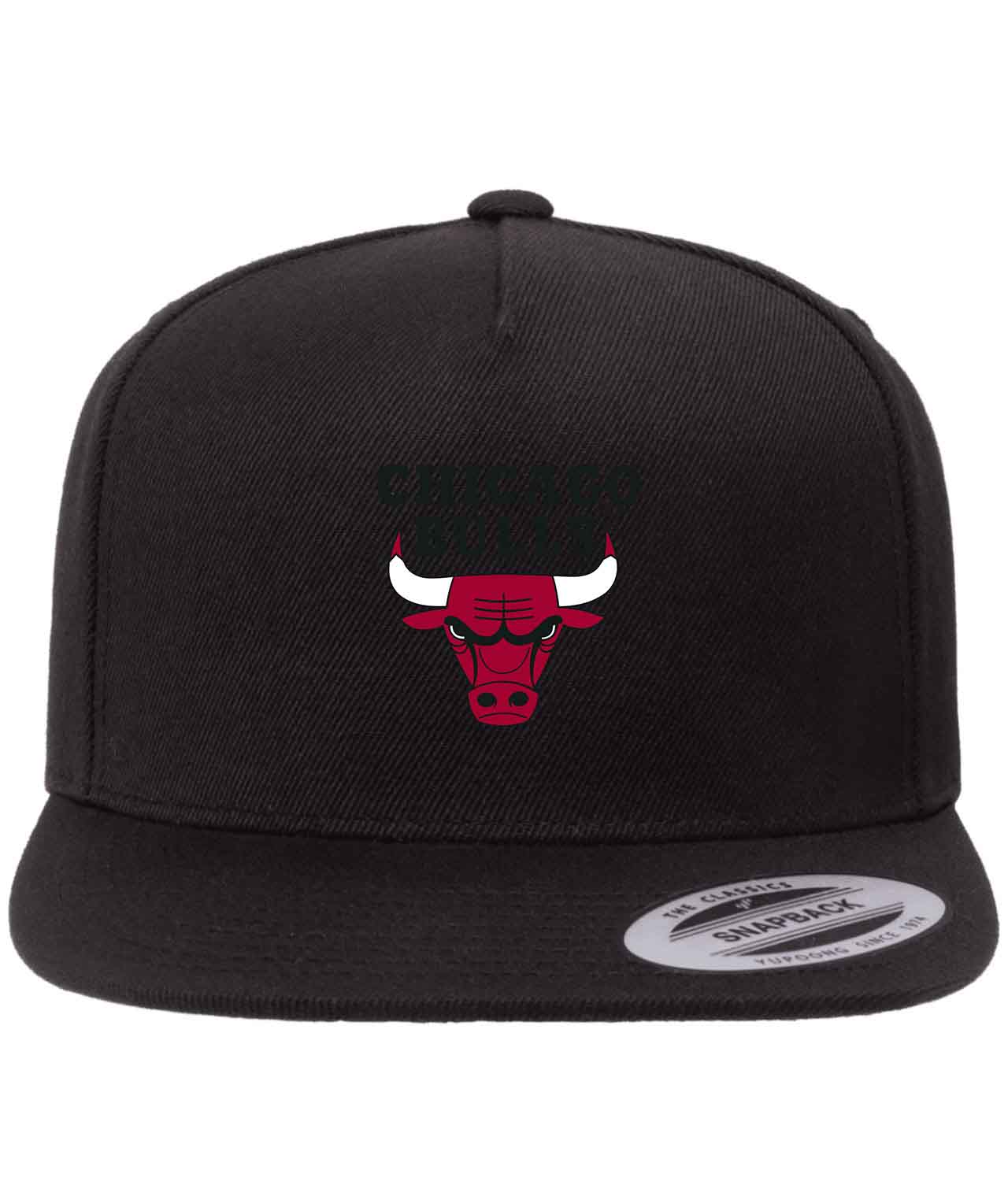 Chicago Bulls NBA Basketball Logo Customized Design on Wool 5-Panel Cap ...