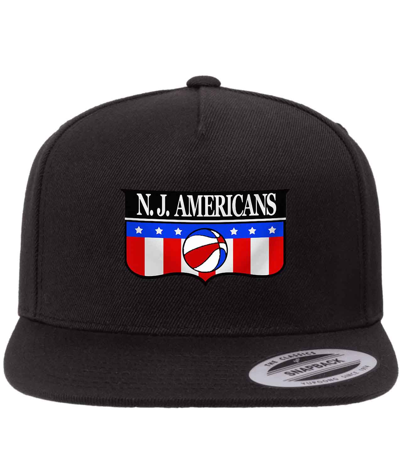 New Jersey Americans 1968 NBA Basketball Logo Customized Design on Wool ...