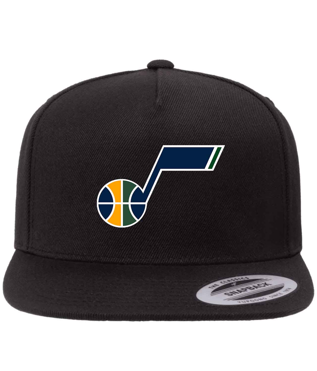 Utah Jazz symbol NBA Basketball Logo Customized Design on Wool 5-Panel ...
