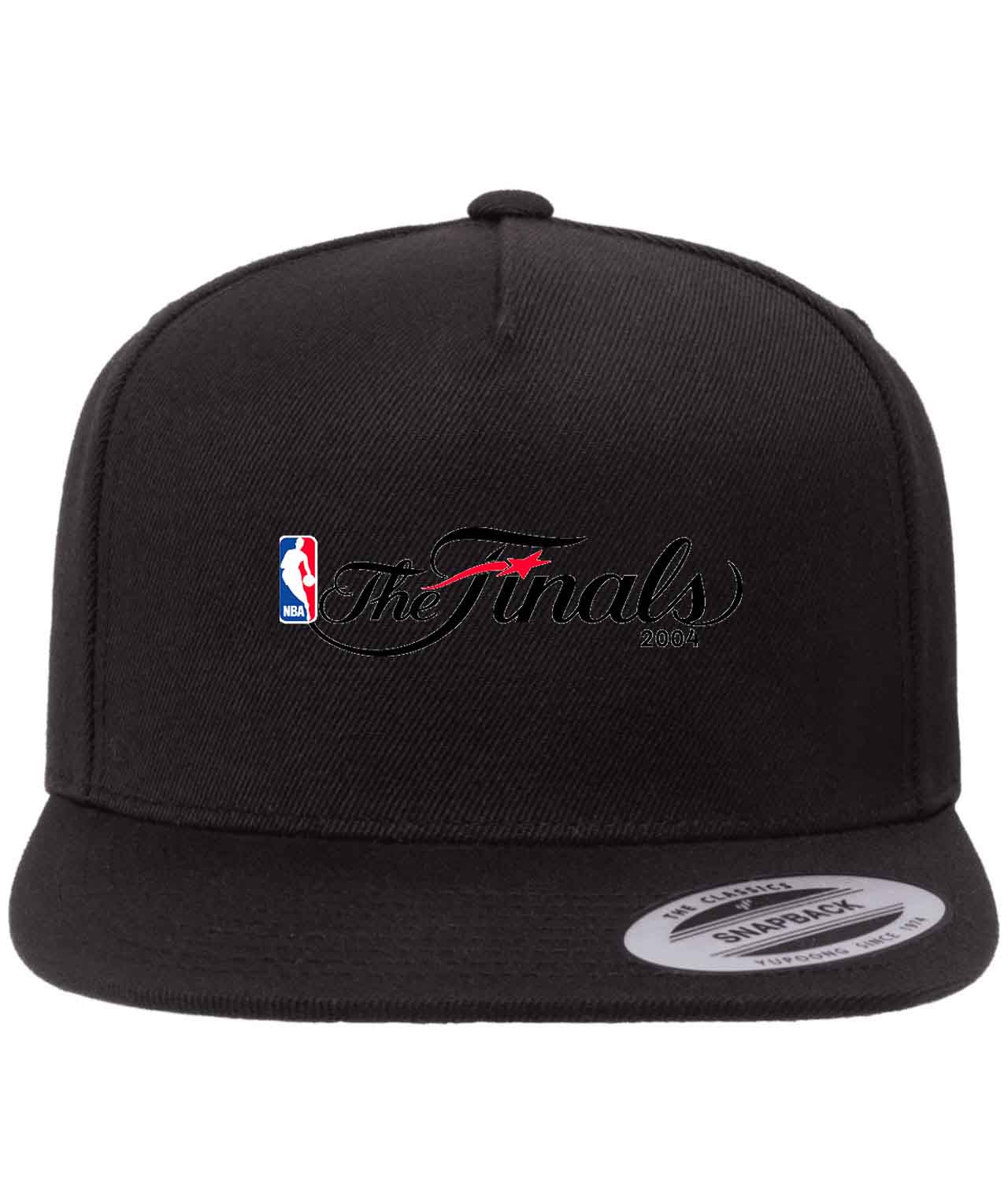2004 NBA Finals Script NBA Basketball Logo Customized Design on Wool 5 ...