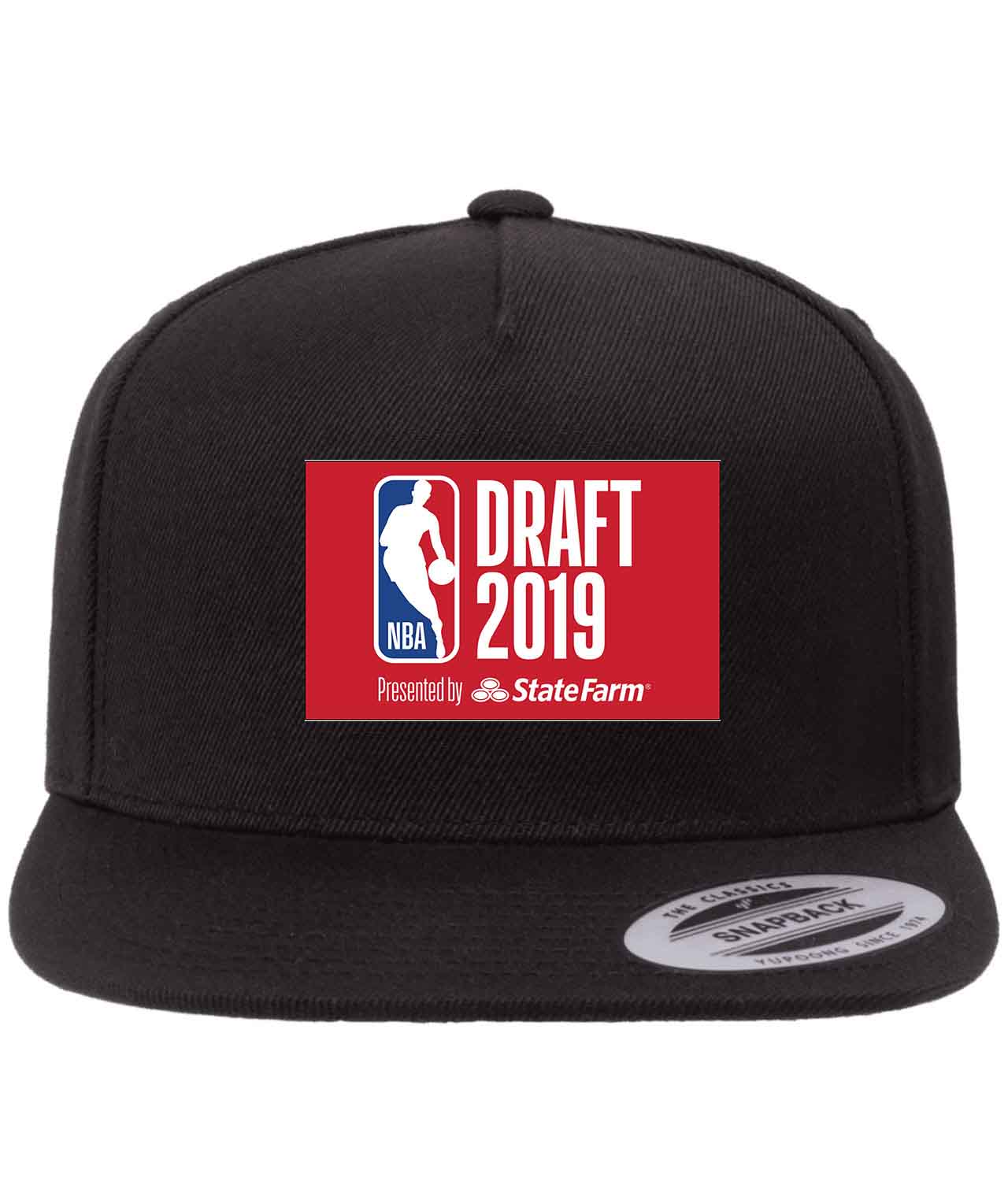 2019 NBA Draft Red NBA Basketball Logo Customized Design on Wool 5 ...