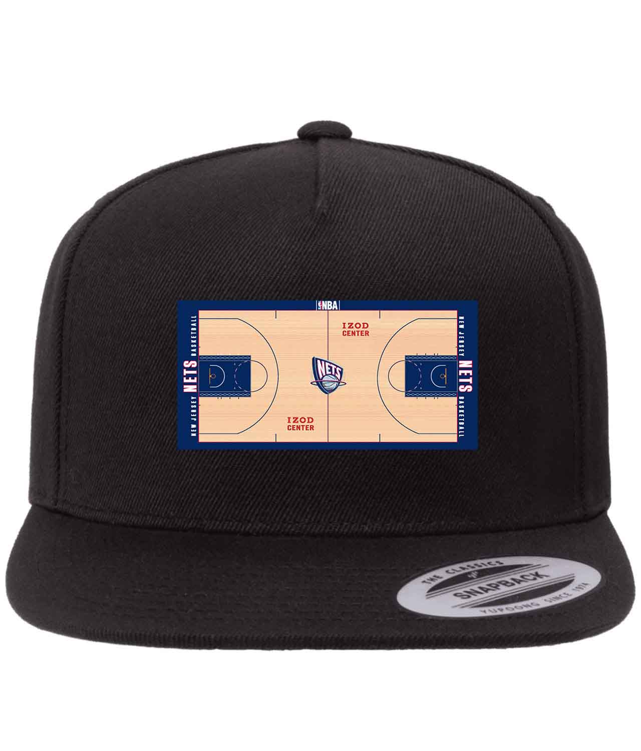 New Jersey Nets Stadium 1998 NBA Basketball Logo Customized Design on ...