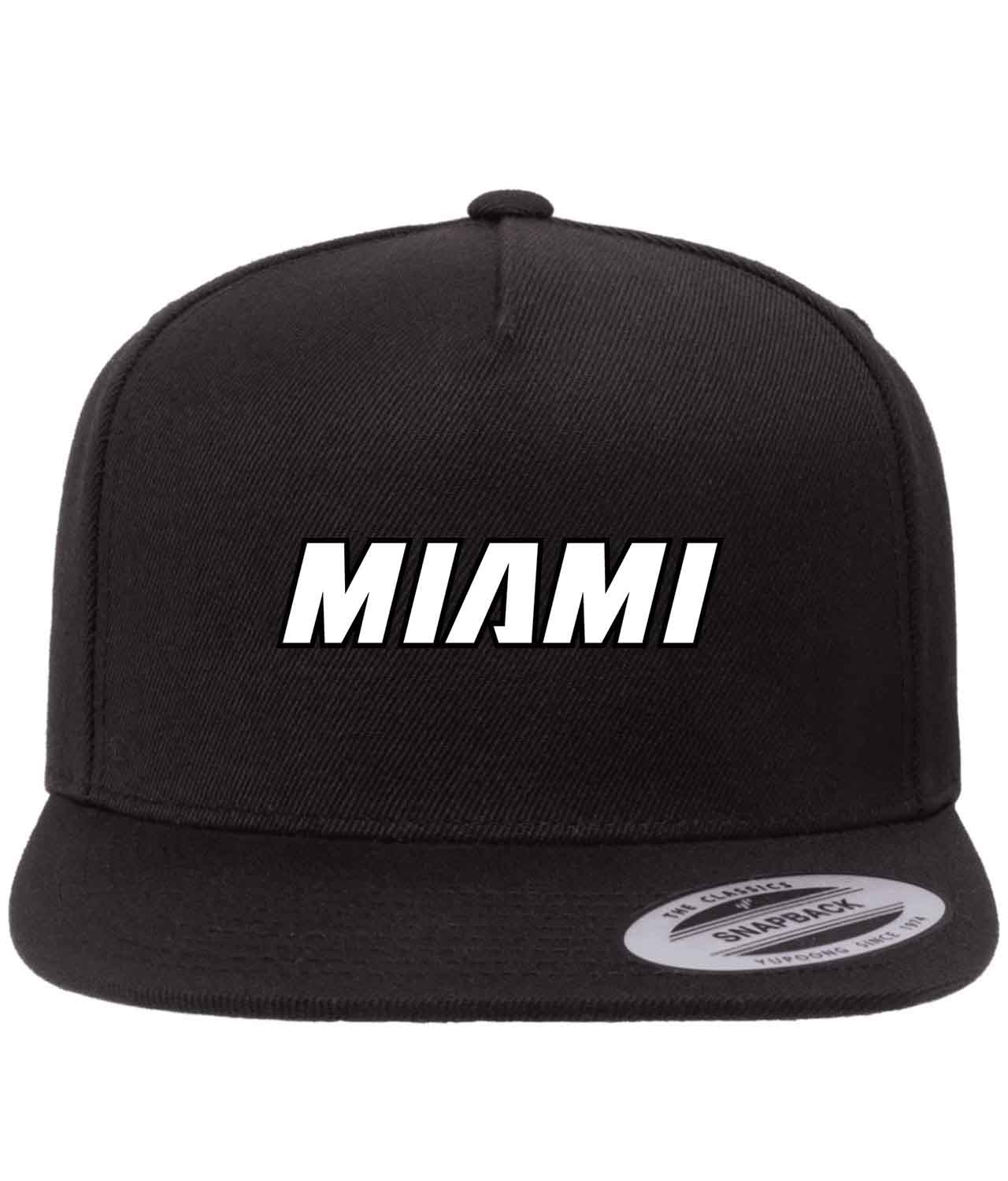 Miami Heat 1999 2 NBA Basketball Logo Customized Design on Wool 5-Panel ...