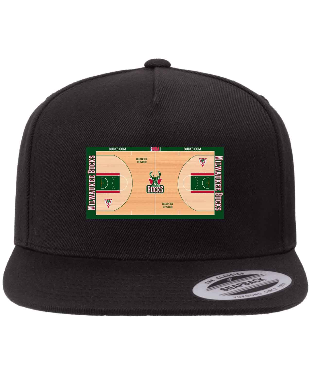 Milwaukee Bucks Playing Surface 2005 NBA Basketball Logo Customized ...