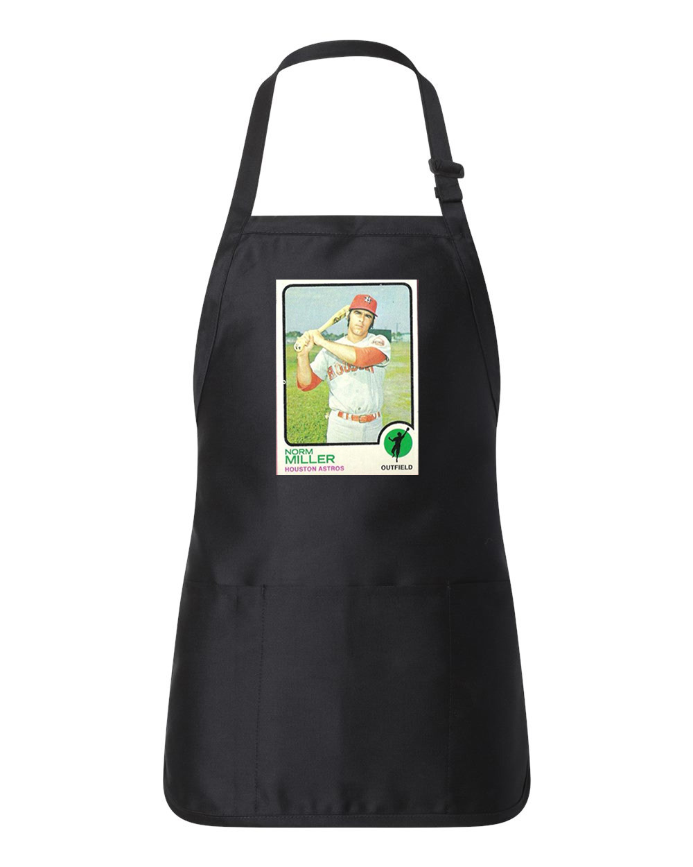 1972 Norm Miller Houston Astros Photo Baseball Logo Customized Design ...