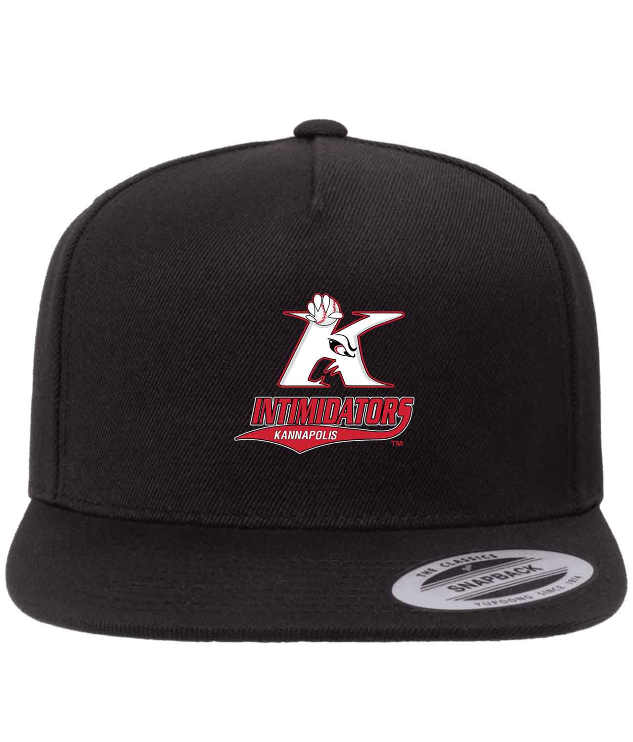 Kannapolis Intimidators Baseball Logo Customized Design on Wool 5-Panel ...