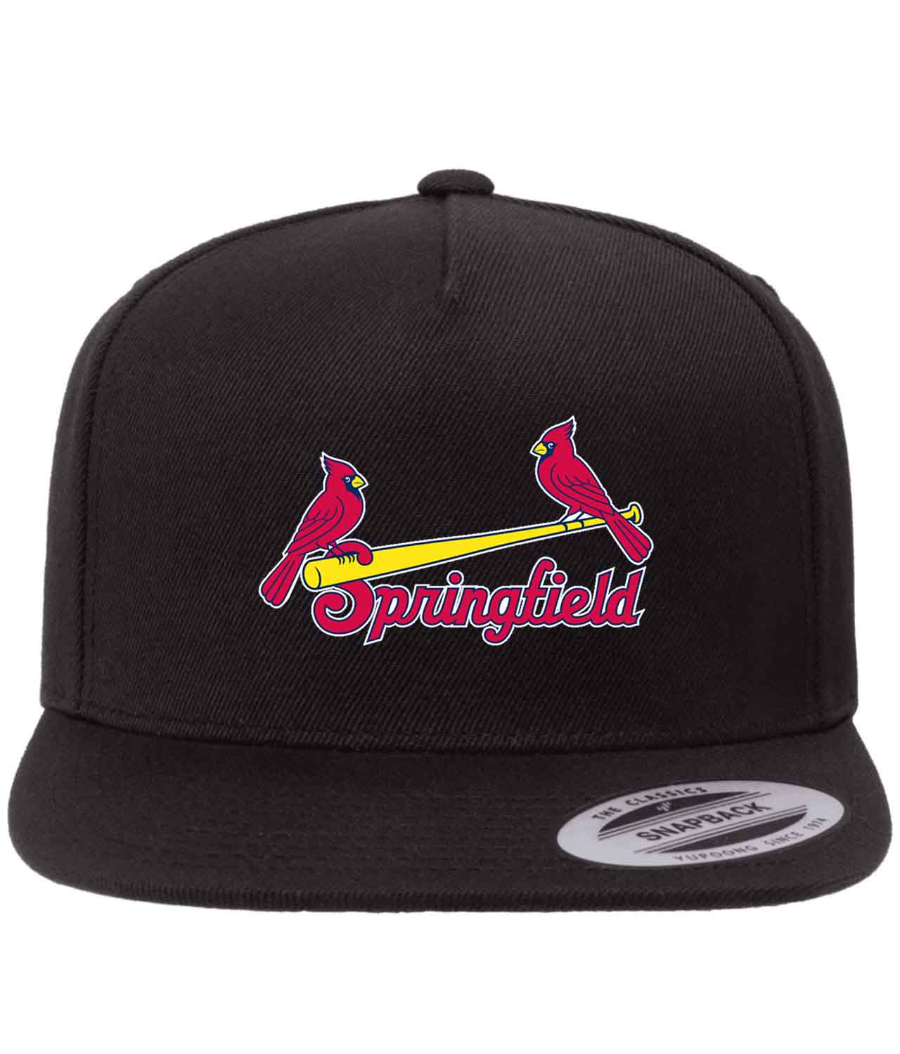Springfield Cardinals Baseball Logo Customized Design on Wool 5-Panel ...