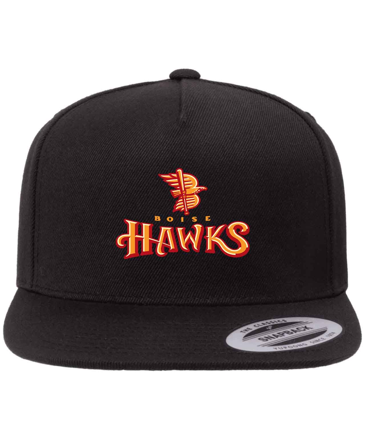 Boise Hawks 2007 Baseball Logo Customized Design on Wool 5-Panel Cap ...