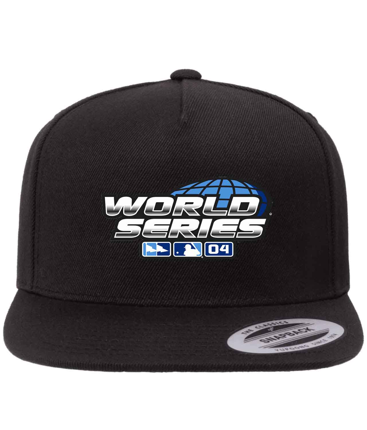 MLB World Series 2004 Baseball Logo Customized Design on Wool 5-Panel ...