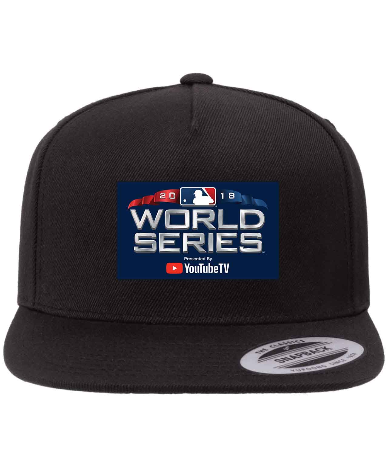 2018 MLB World Series Presented By YouTube TV Baseball Logo Customized ...