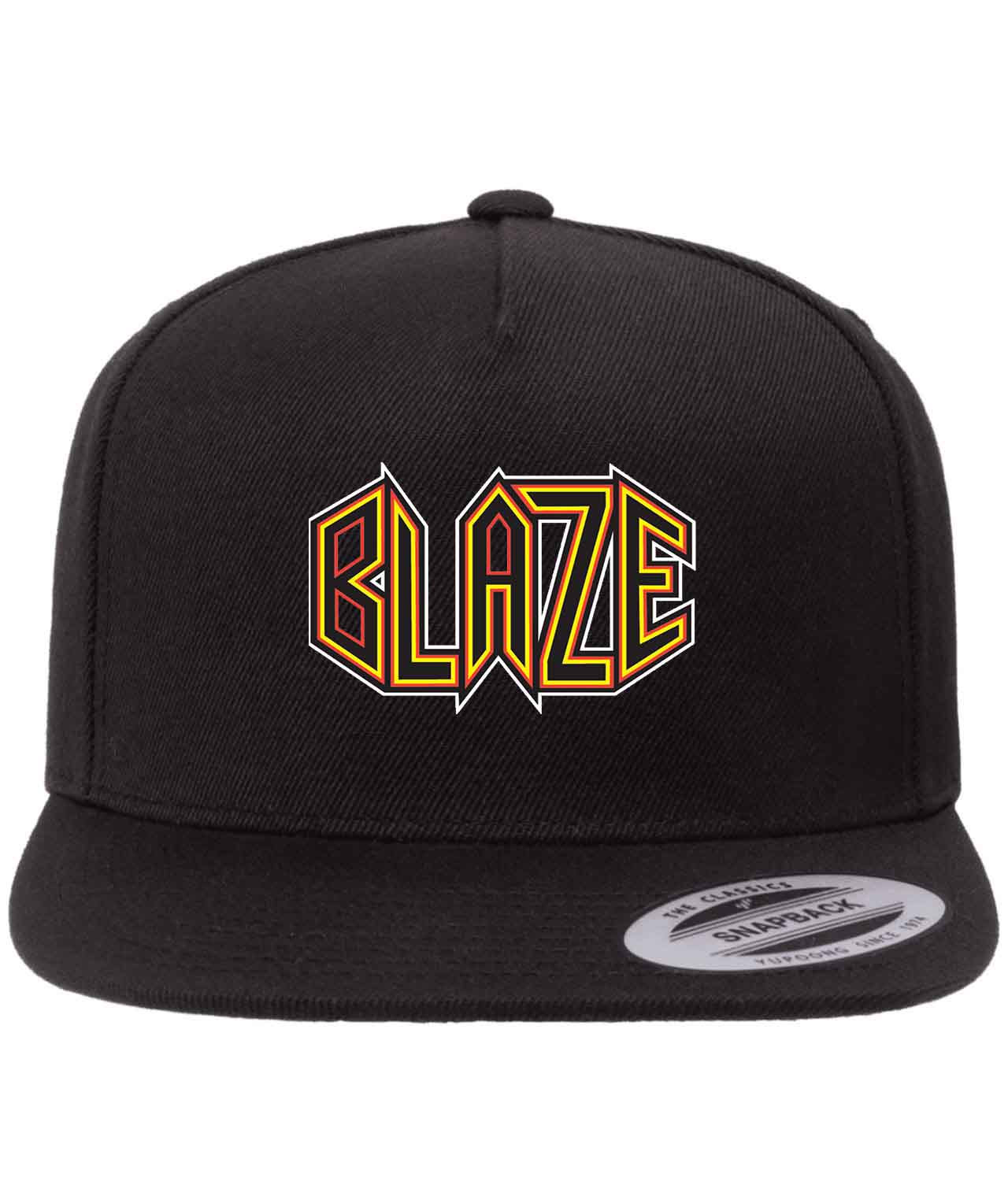 Bakersfield Blaze 2001 Baseball Logo Customized Design on Wool 5-Panel ...