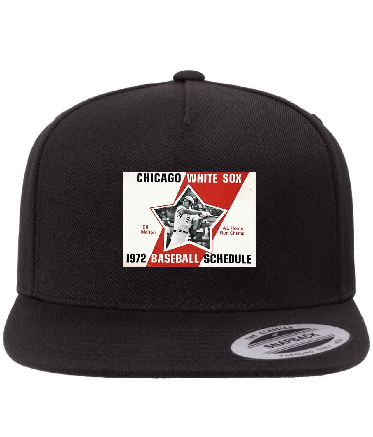 Chicago White Sox Pocket Schedule 1972 Baseball Logo Customized Design ...