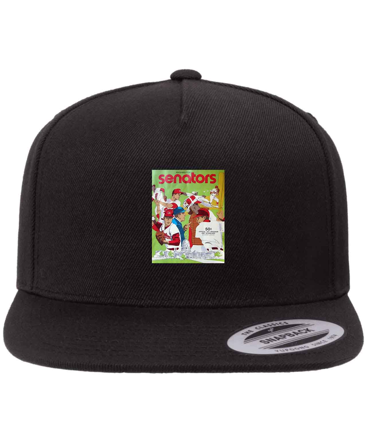 Washington Senators Program 1971 Baseball Logo Customized Design on ...