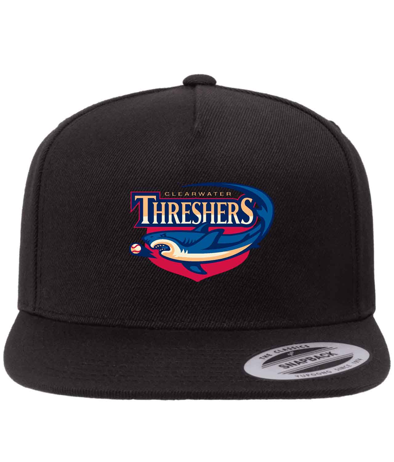 Clearwater Threshers Baseball Logo Customized Design on Wool 5-Panel ...