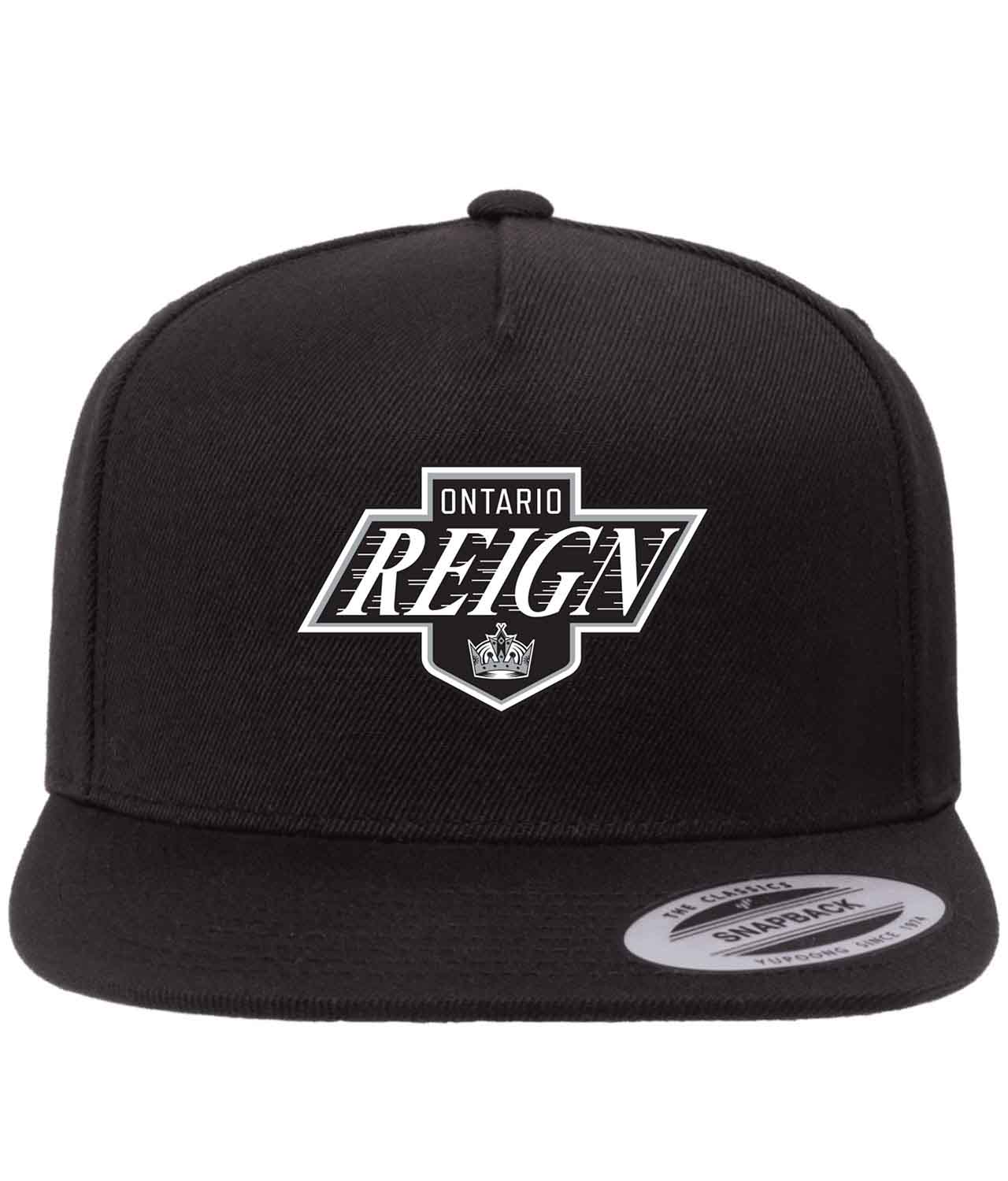 Ontario Reign Hockey Logo Customized Design on Wool 5-Panel Cap Hat ...