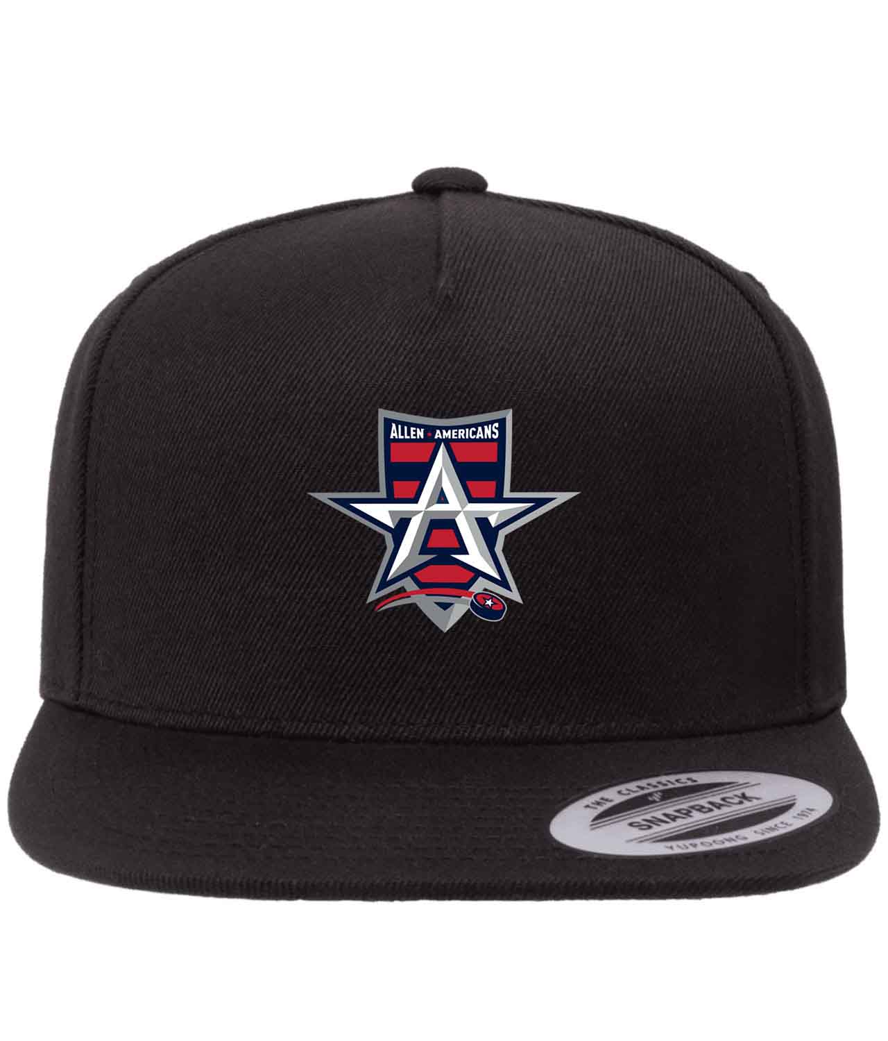 Allen Americans Hockey Logo Customized Design on Wool 5-Panel Cap Hat ...