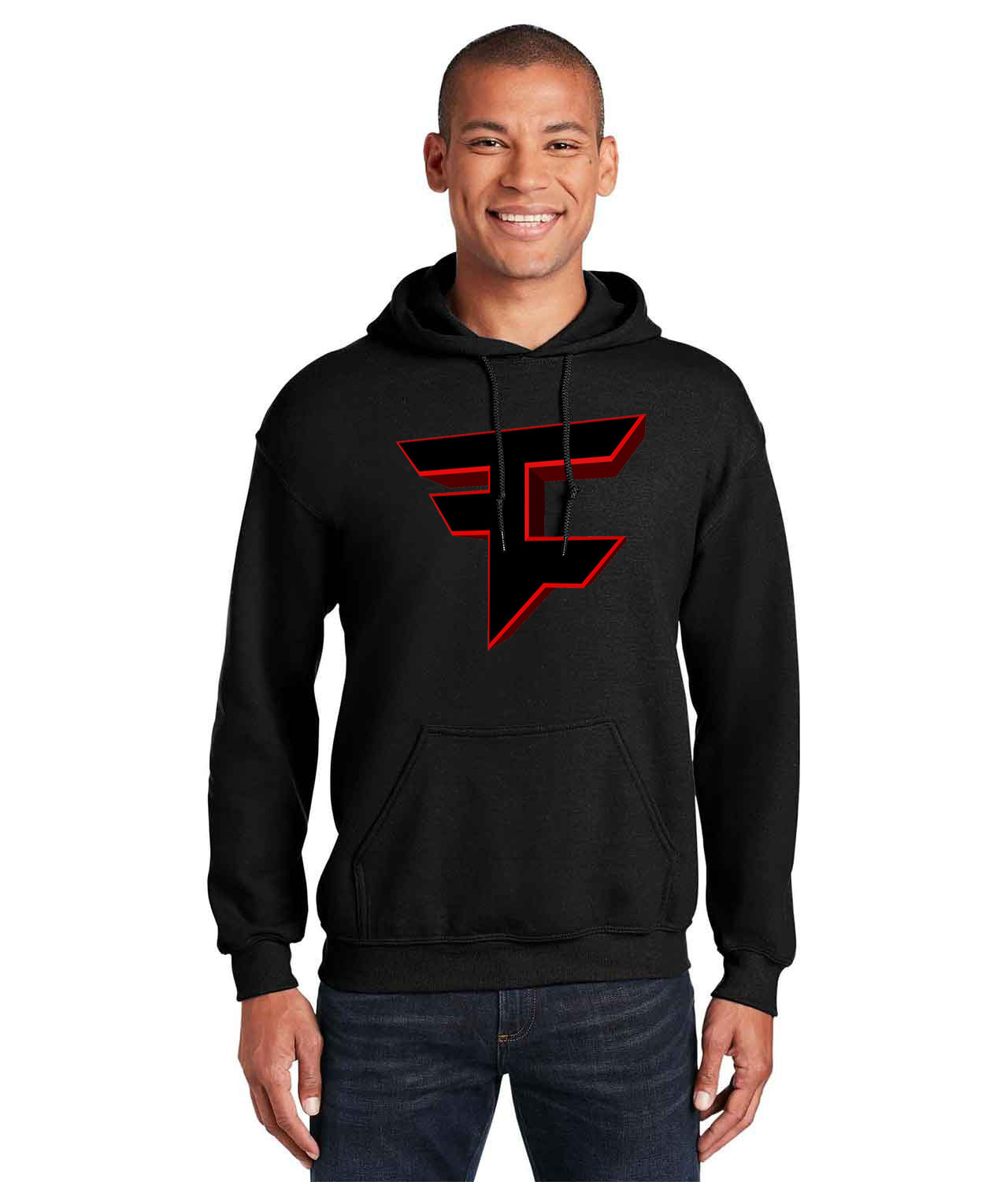 FaZe Clan Emblem Games Logo Customized Design on Unisex Hooded ...