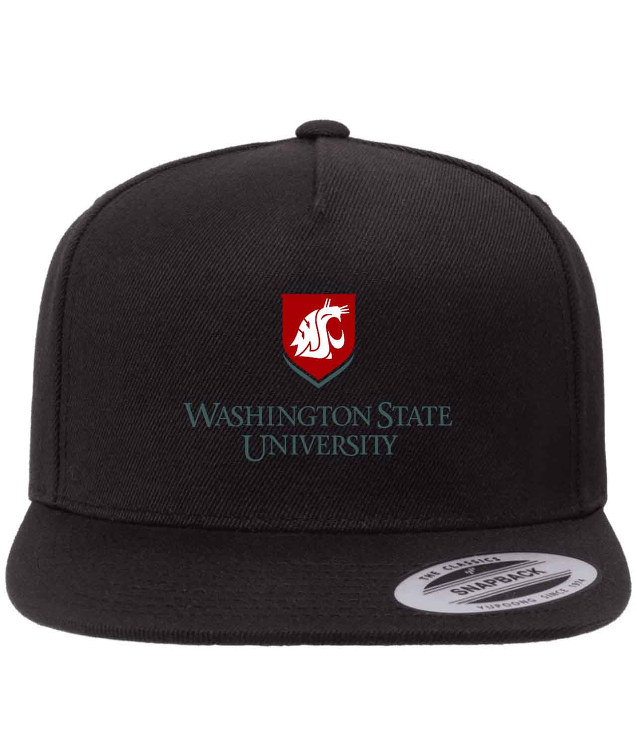 Washington State University WSU Logo Customized Design on Wool 5-Panel ...