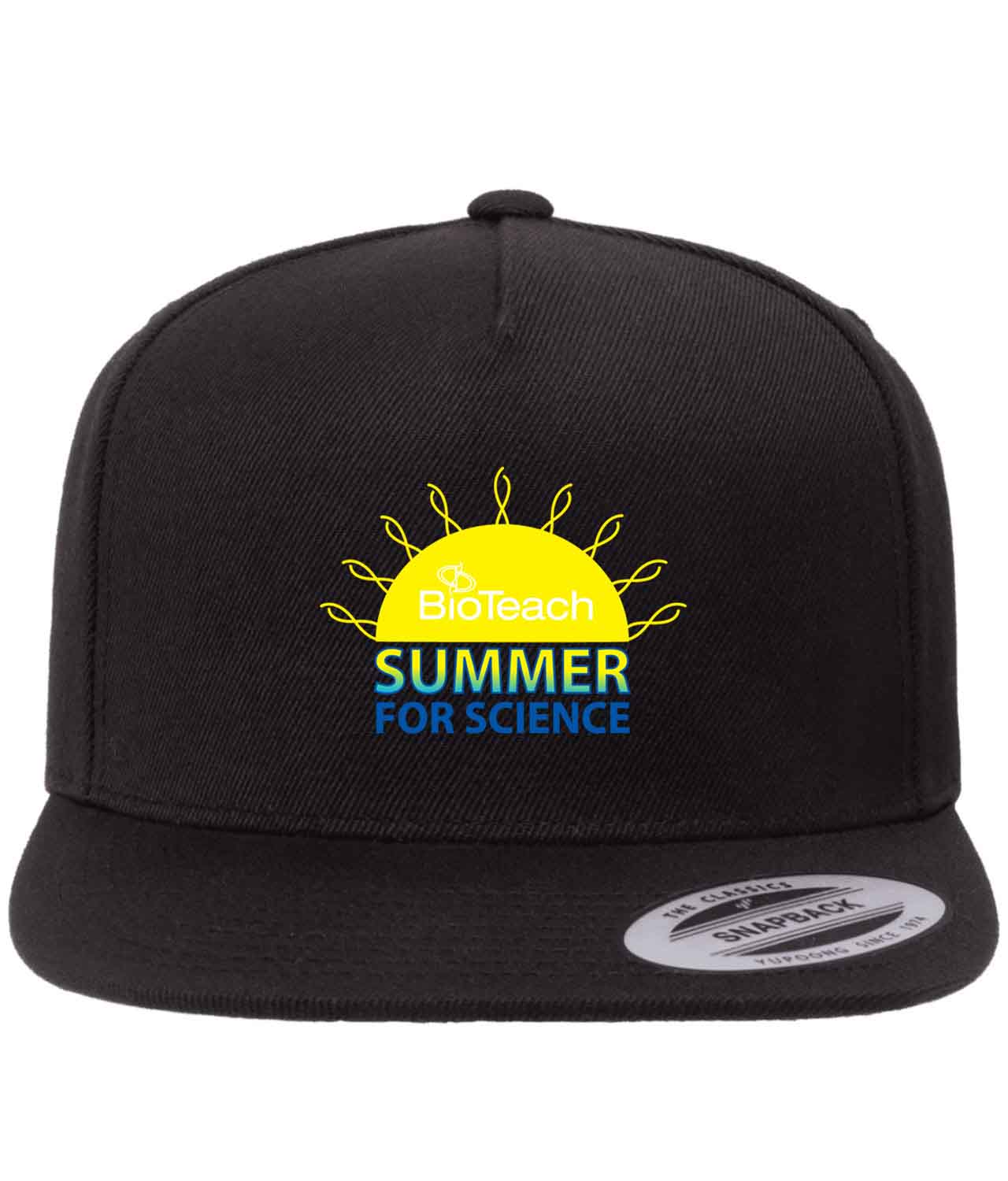 BioTeach Summer For Science Logo Customized Design on Wool 5-Panel Cap ...