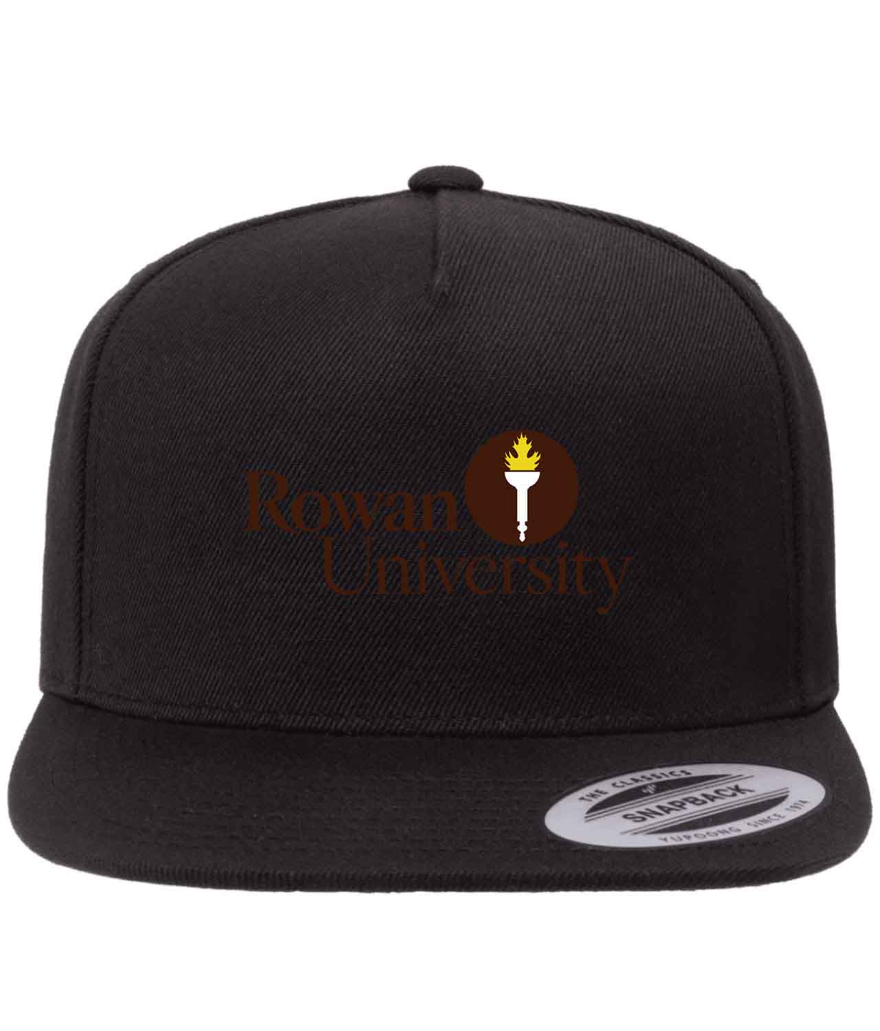 Rowan University Logo Customized Design on Wool 5-Panel Cap Hat ...